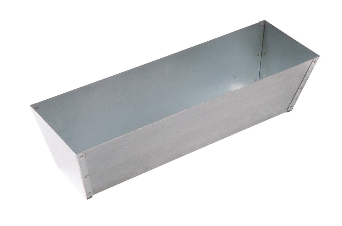 12" Galvanized Spot Welded Mud Pan | the Hyde Store – the Hyde Store