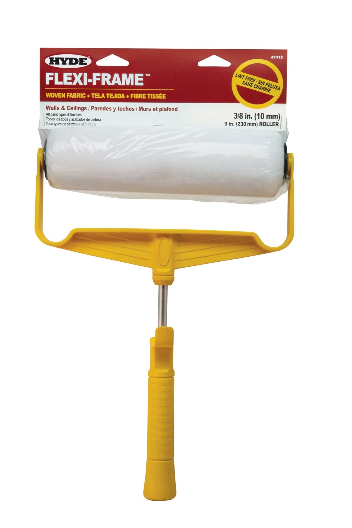 9" Flexi-Frame + Lint Free Roller Cover 3/8" Nap | the Hyde Store — the ...