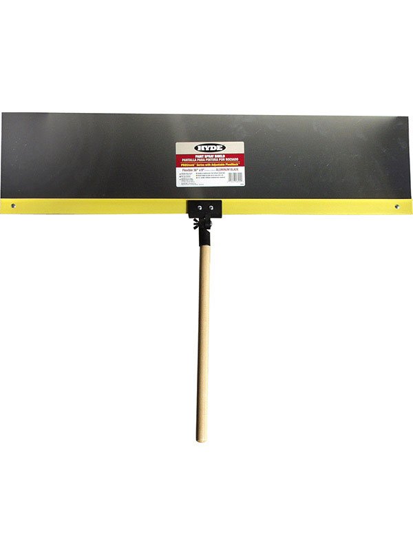 Hyde Tools 28000 PROShield® Spray Shield, 36” x 9” Flexible Aluminum ...